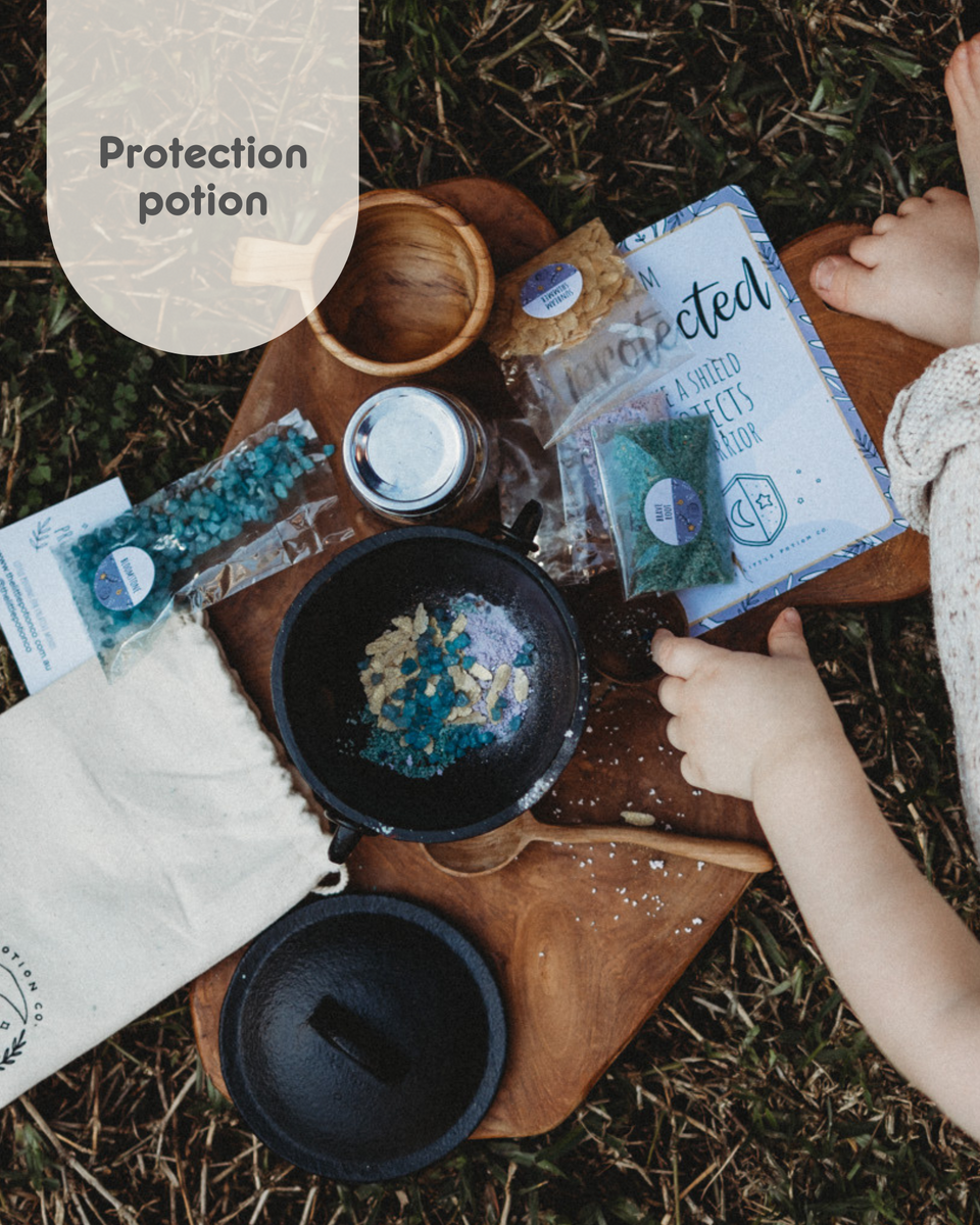 Shield Protect me - PROTECTION Potion Pouch – The Little Potion Co